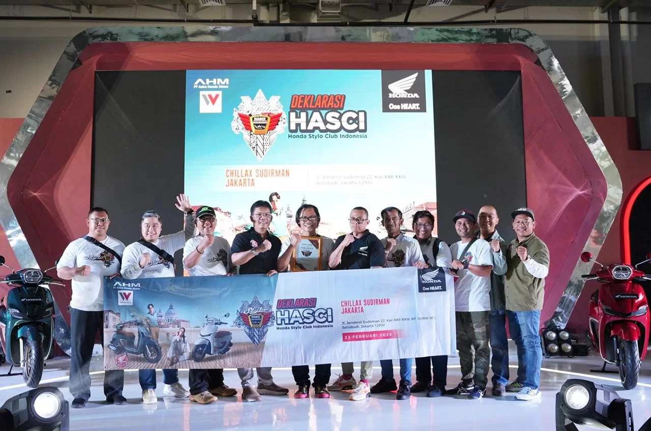 Belum Sebulan Launching, Klub Motor Honda Stylo Perdana Resmi Terbentuk ...