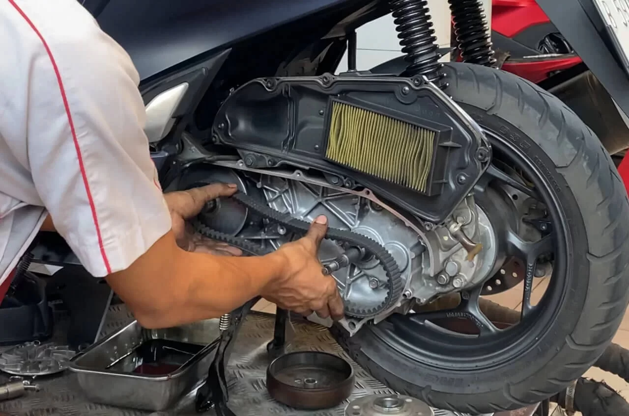Simak… Inilah Komponen CVT Yang Harus Dibersihkan | Wahana Honda