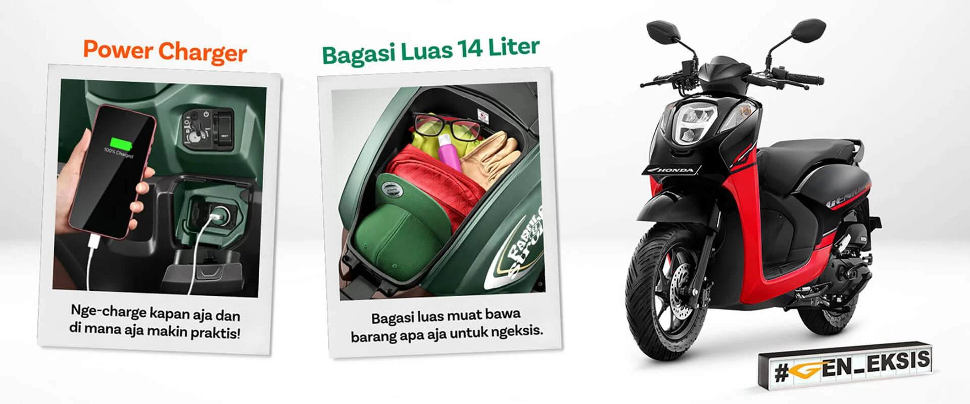 Spesifikasi Motor dan harga Honda Genio 2025 | Wahana Honda